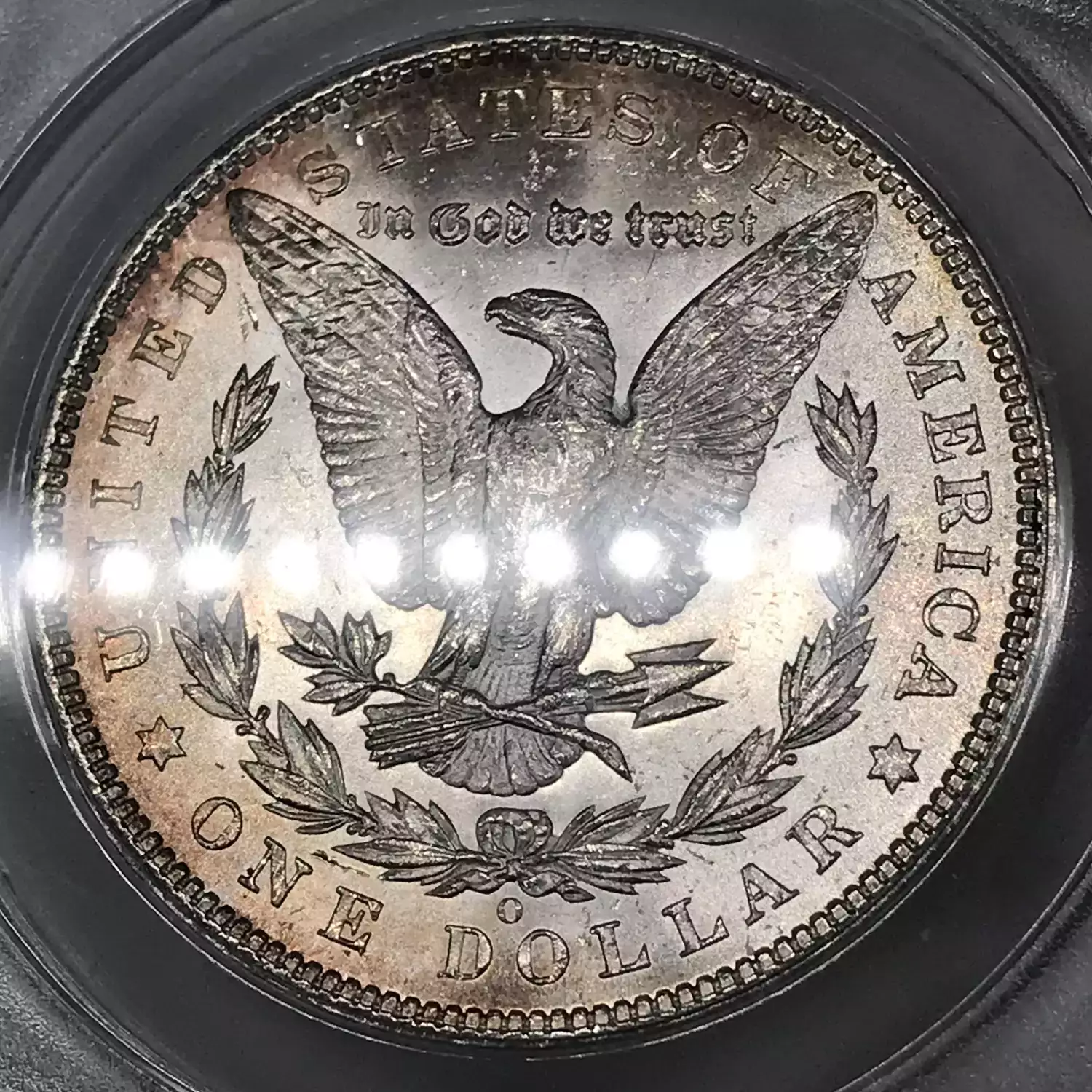 1904-O Morgan Silver Dollar ANACS MS-64 VAM-2A Die Clash "G" - Old Pueblo Coin