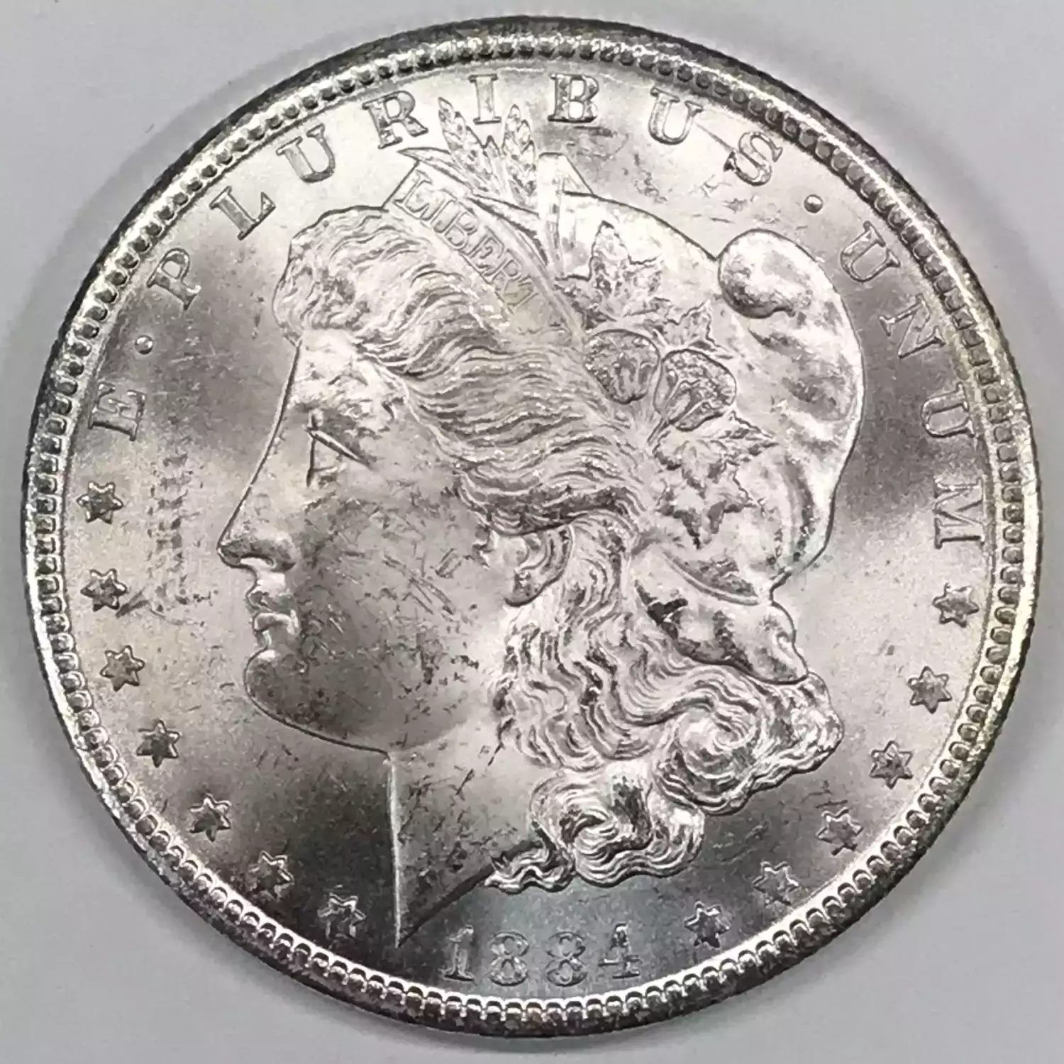 1884-CC Morgan Silver Dollar Uncirculated - Old Pueblo Coin