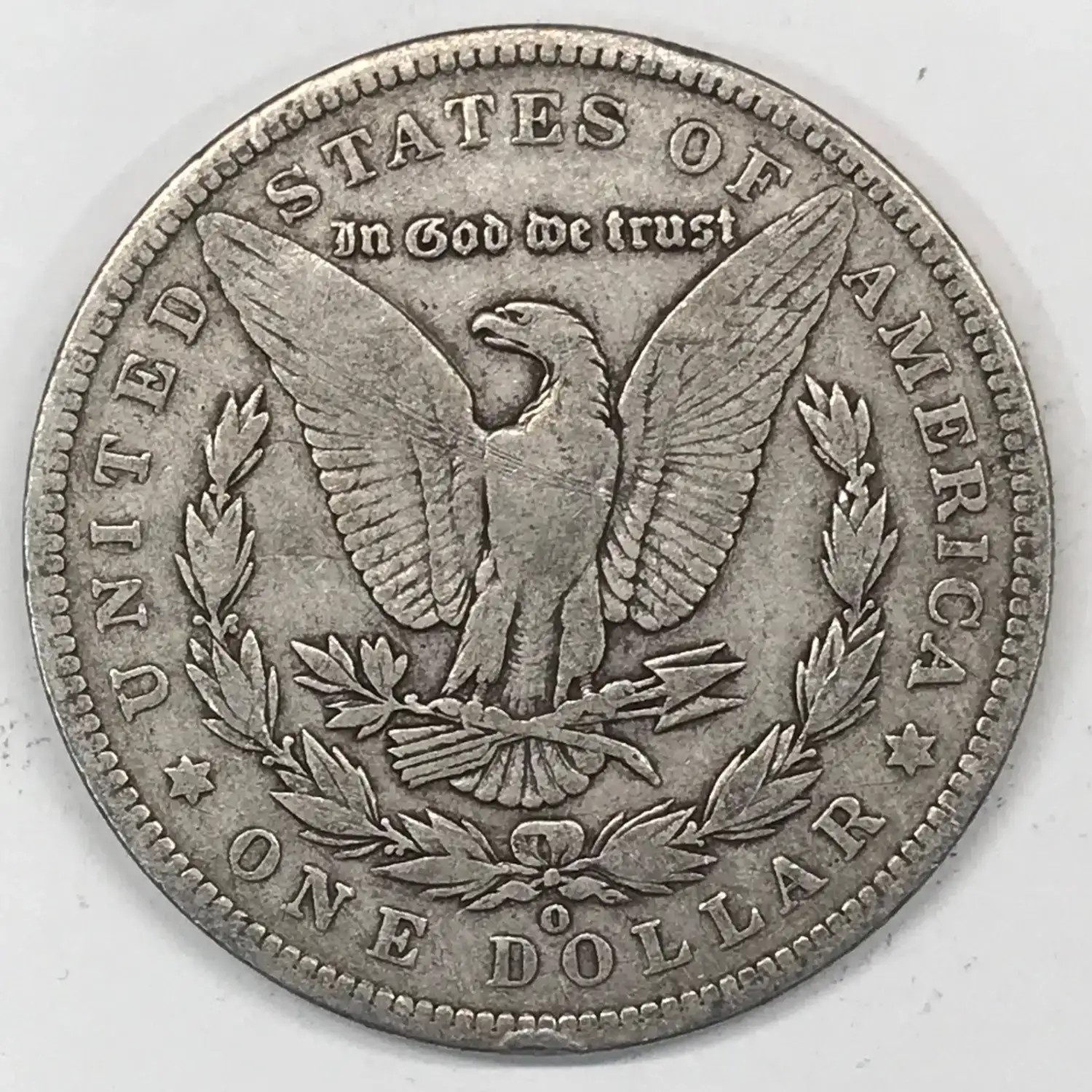 1891-O Morgan Silver Dollar Lady Luck Casino & Saloon $4.00 Sticker ...