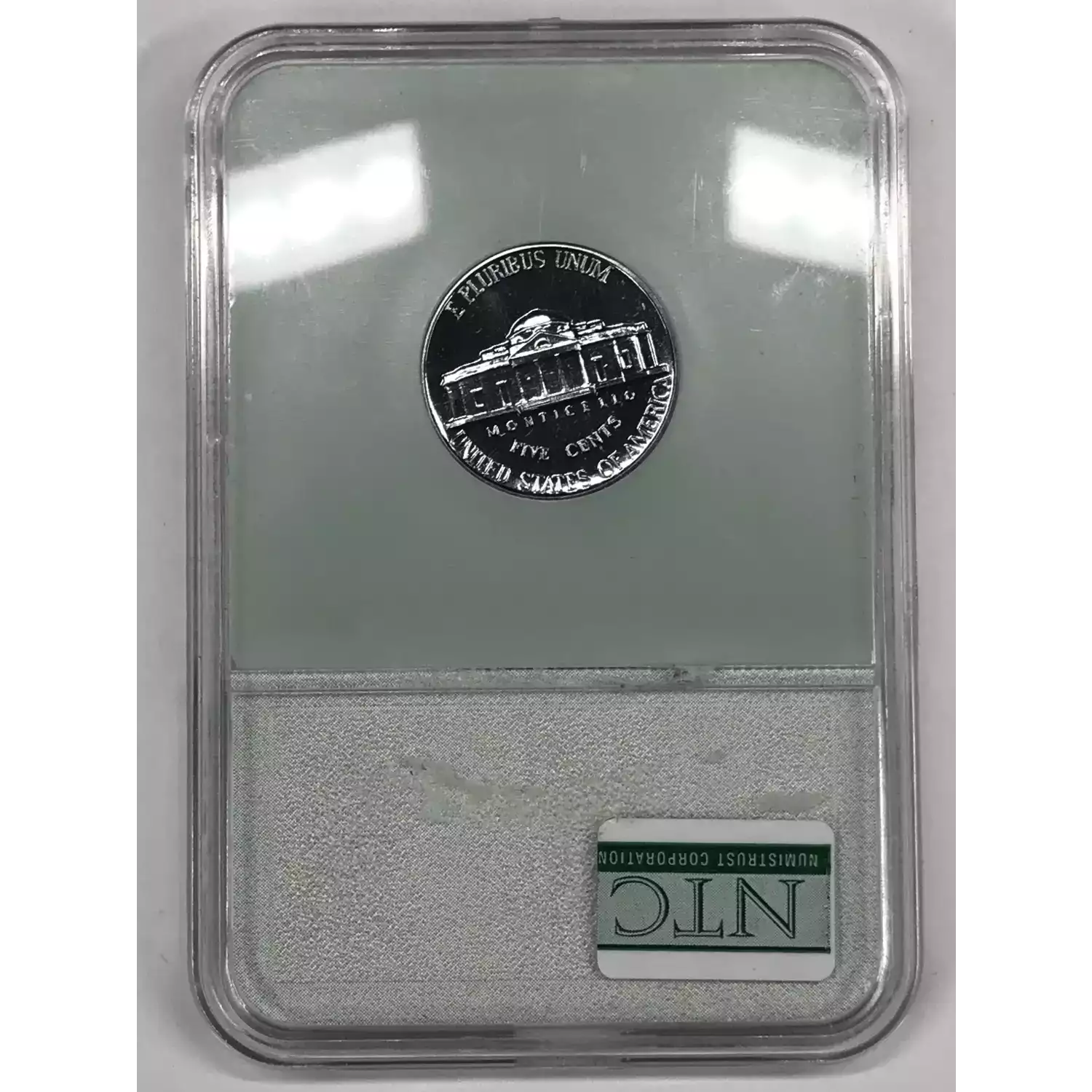 1962 Jefferson Nickel NTC Holder - Old Pueblo Coin