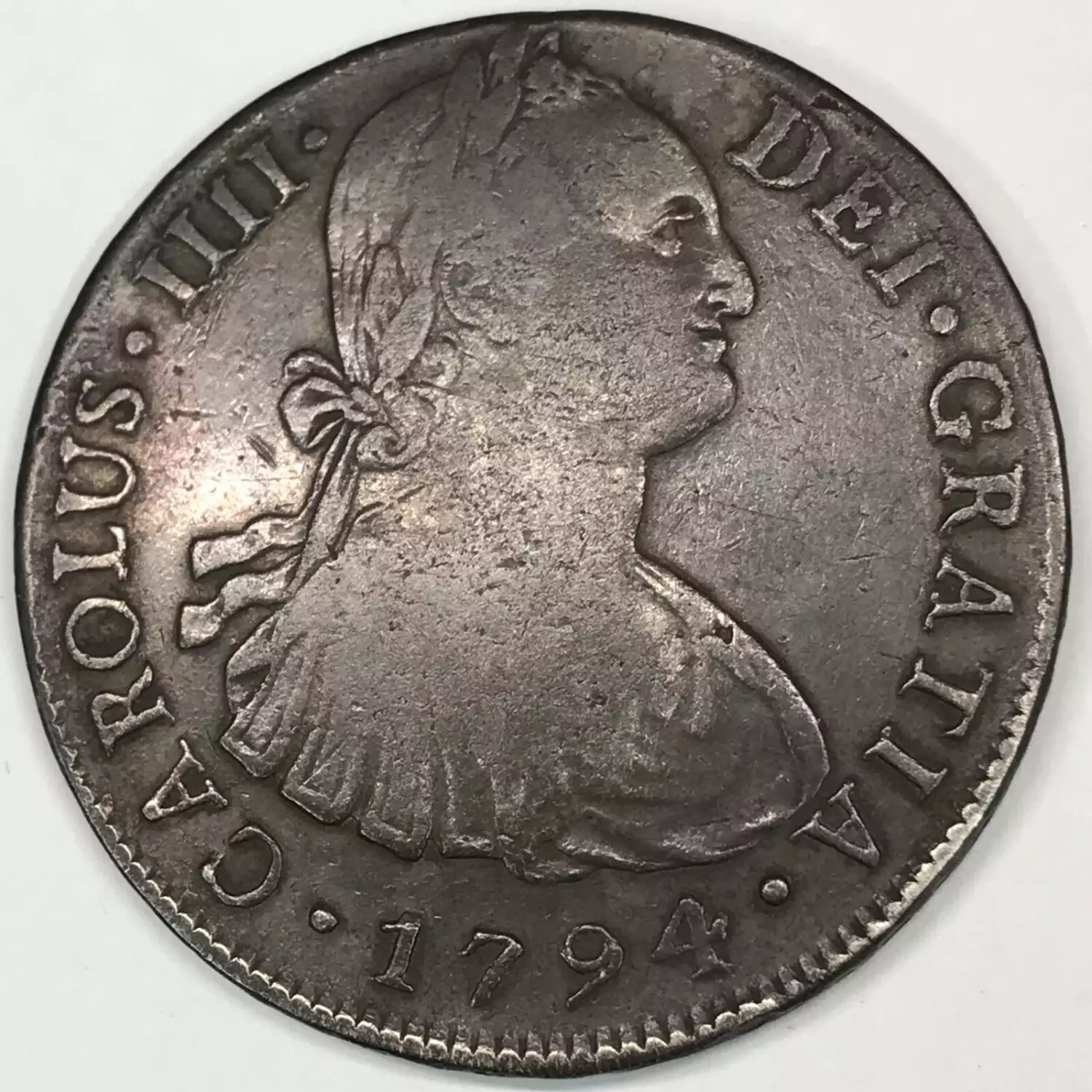 1794-LIMAE IJ PERU Silver 8 REALES - Old Pueblo Coin