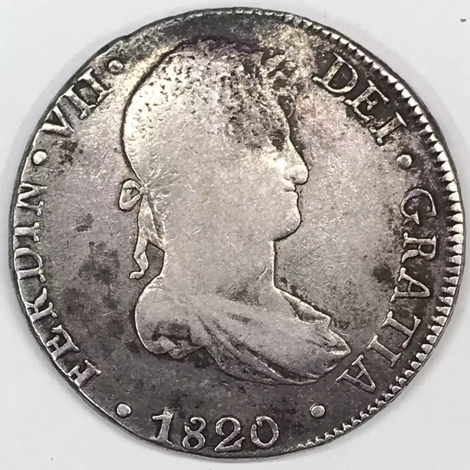 1820-LIMAE JP PERU Silver 8 REALES - Old Pueblo Coin