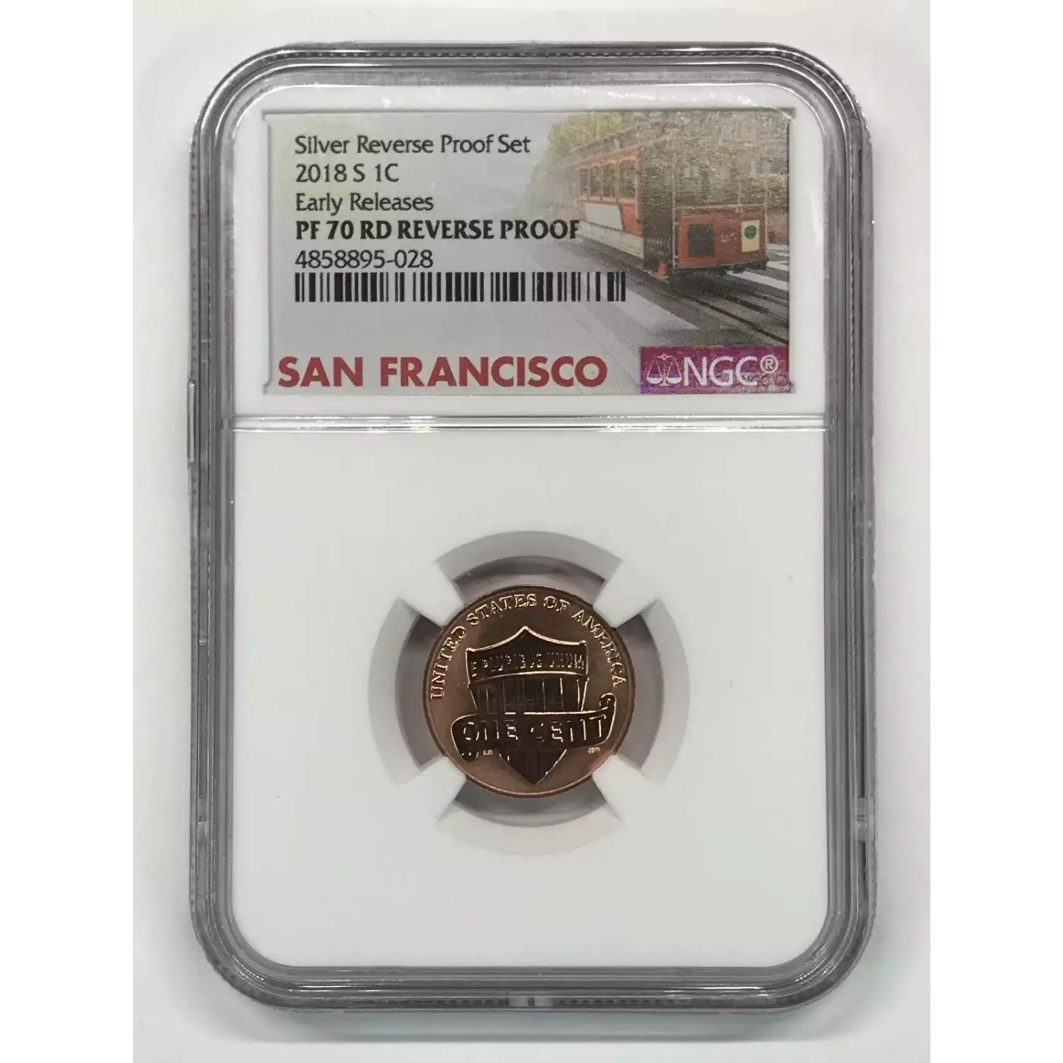 2018-S Silver Proof Set NGC PF-70 Reverse Proof 10-Coin Set Early ...