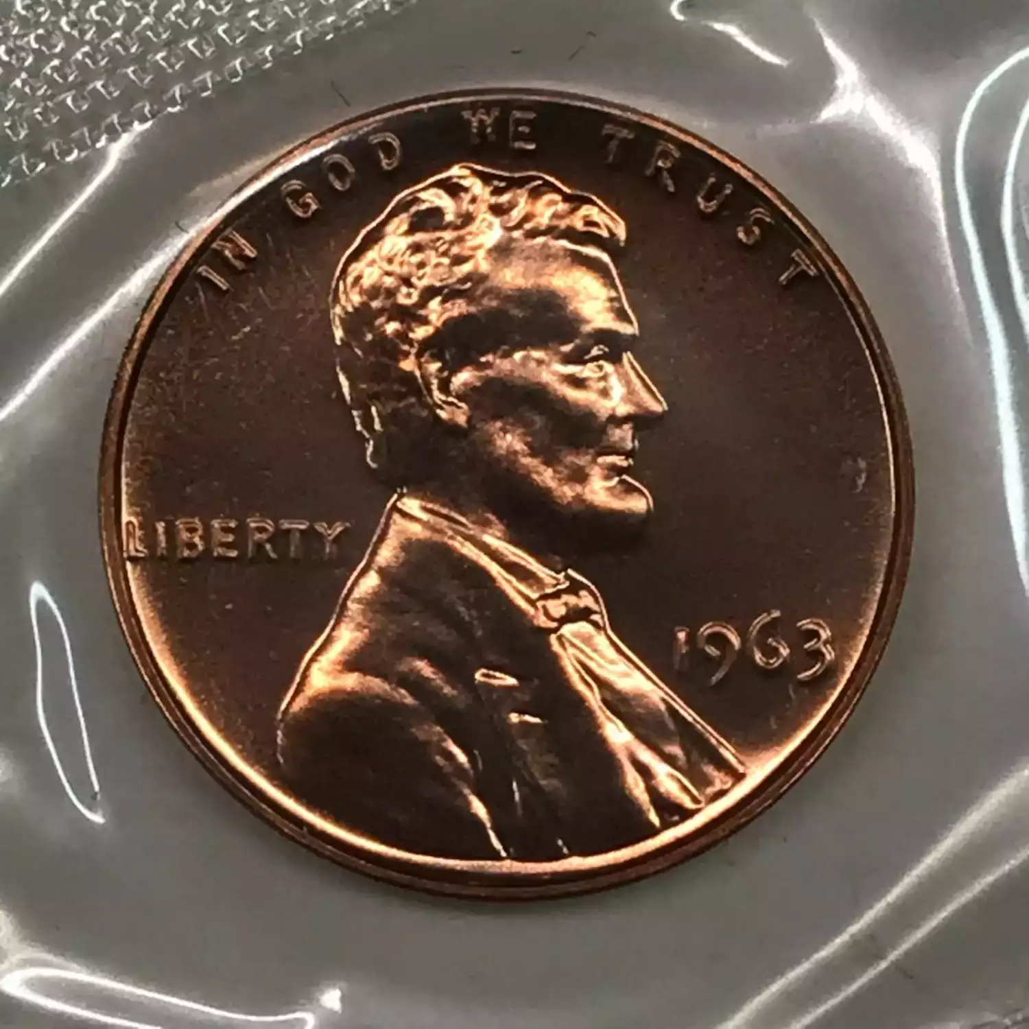 1963 Proof Set DDR-007 Lincoln Memorial Cent - Old Pueblo Coin