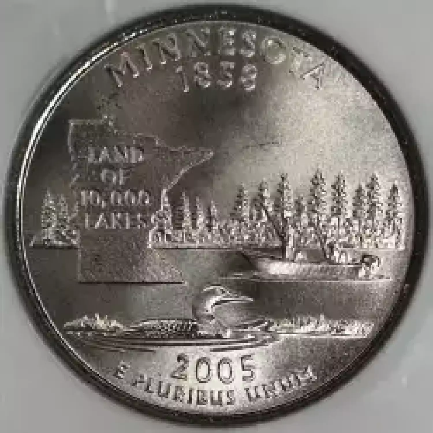 2005-D NGC SP-69 Minnesota SMS Satin Finish State Quarter - Old Pueblo Coin