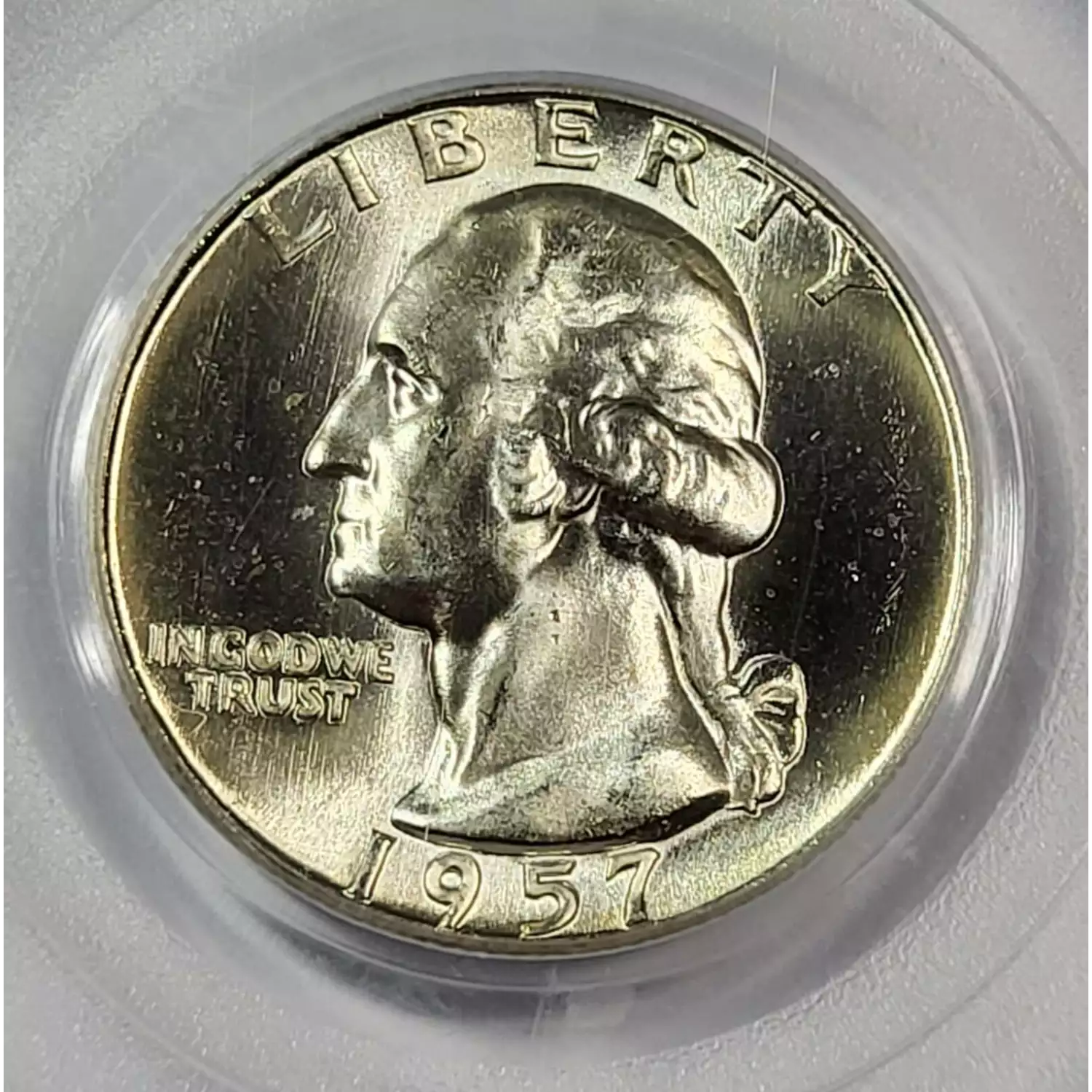 1957 Silver Washington Quarter PCGS MS-66 - Old Pueblo Coin