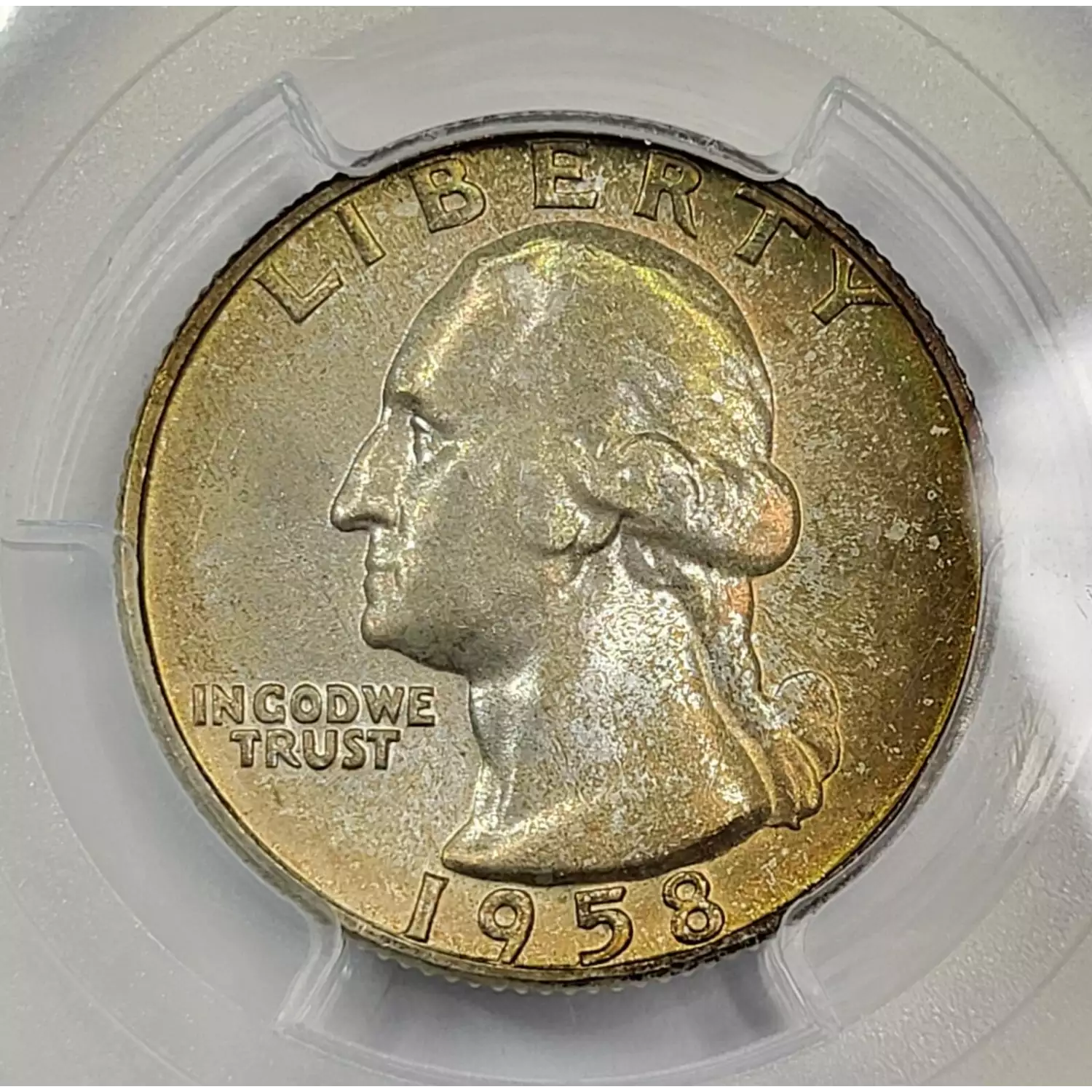 1958-D Silver Washington Quarter PCGS MS-66 - Old Pueblo Coin