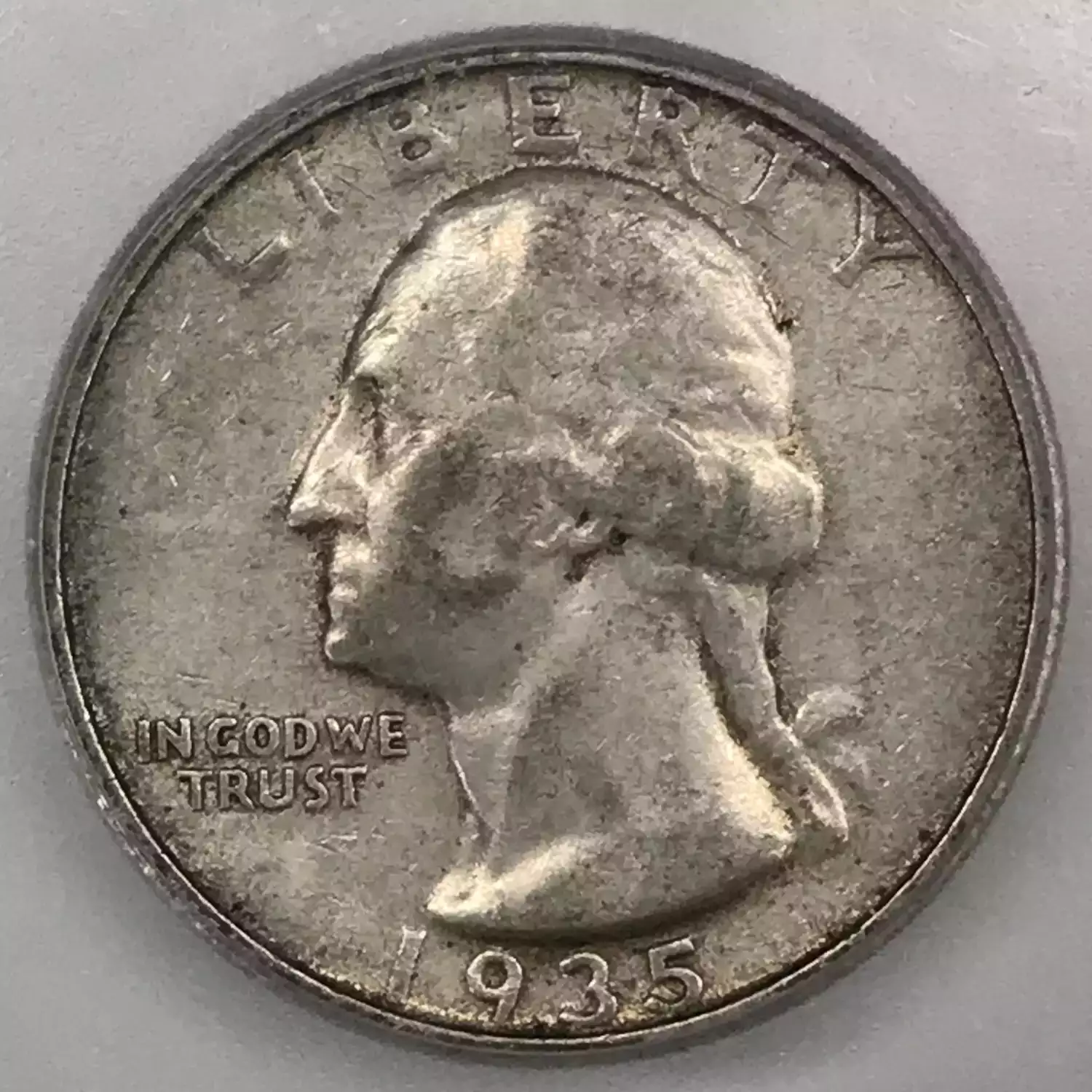 1935-S Silver Washington Quarter ICG AU-50 - Old Pueblo Coin