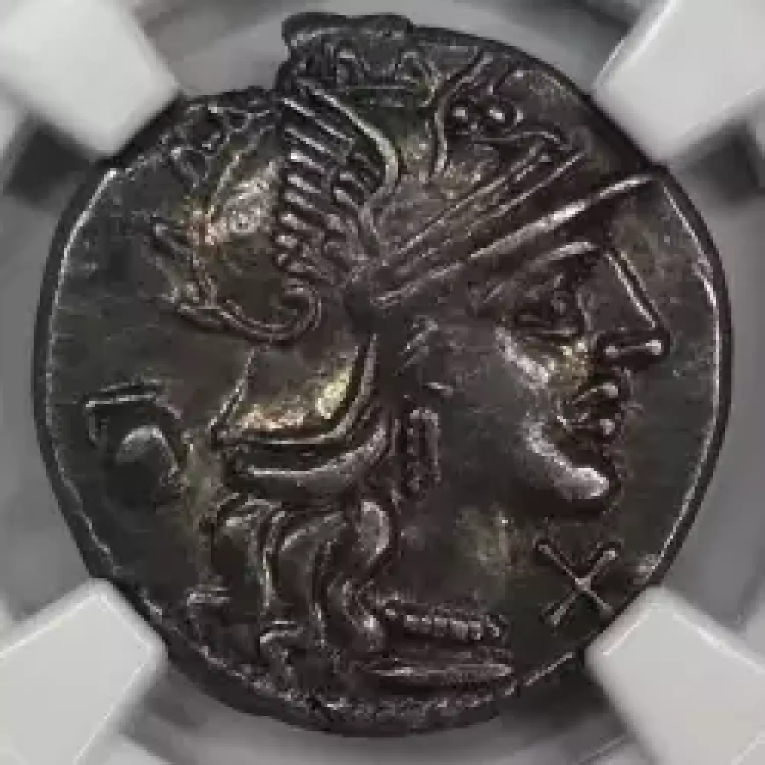 c.137 BC Roman Republic Ancient Coin NGC Ch-XF* Strike: 5/5 Surface: 5/ ...