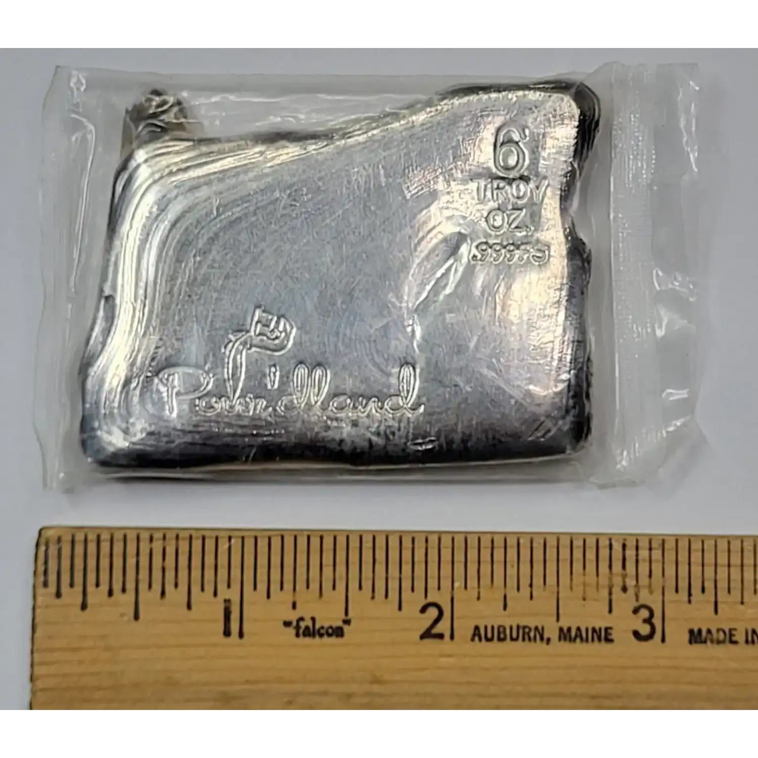 - Silver Pour'dland 6 oz Oregon Shape - Old Pueblo Coin
