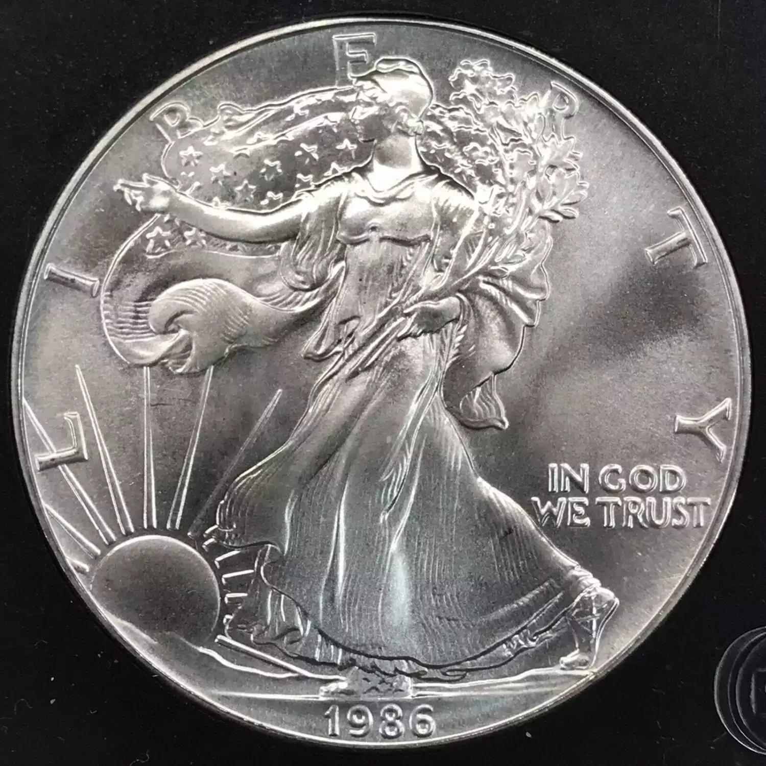 1986 Silver Eagle - Old Pueblo Coin