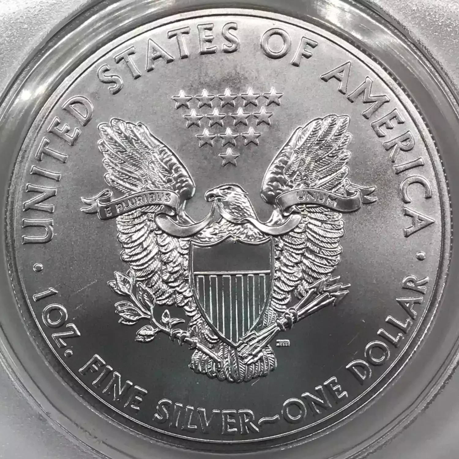 2015-(P) Silver Eagle ANACS MS-69 Struck at Philadelphia Mint One of ...