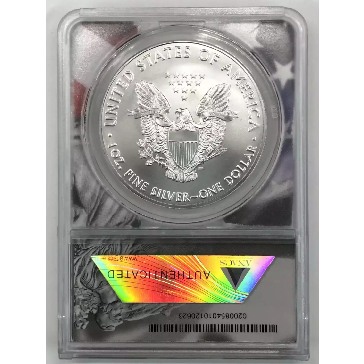 2021 Silver Eagle ANACS MS-70 Type 1 First Strike - Old Pueblo Coin