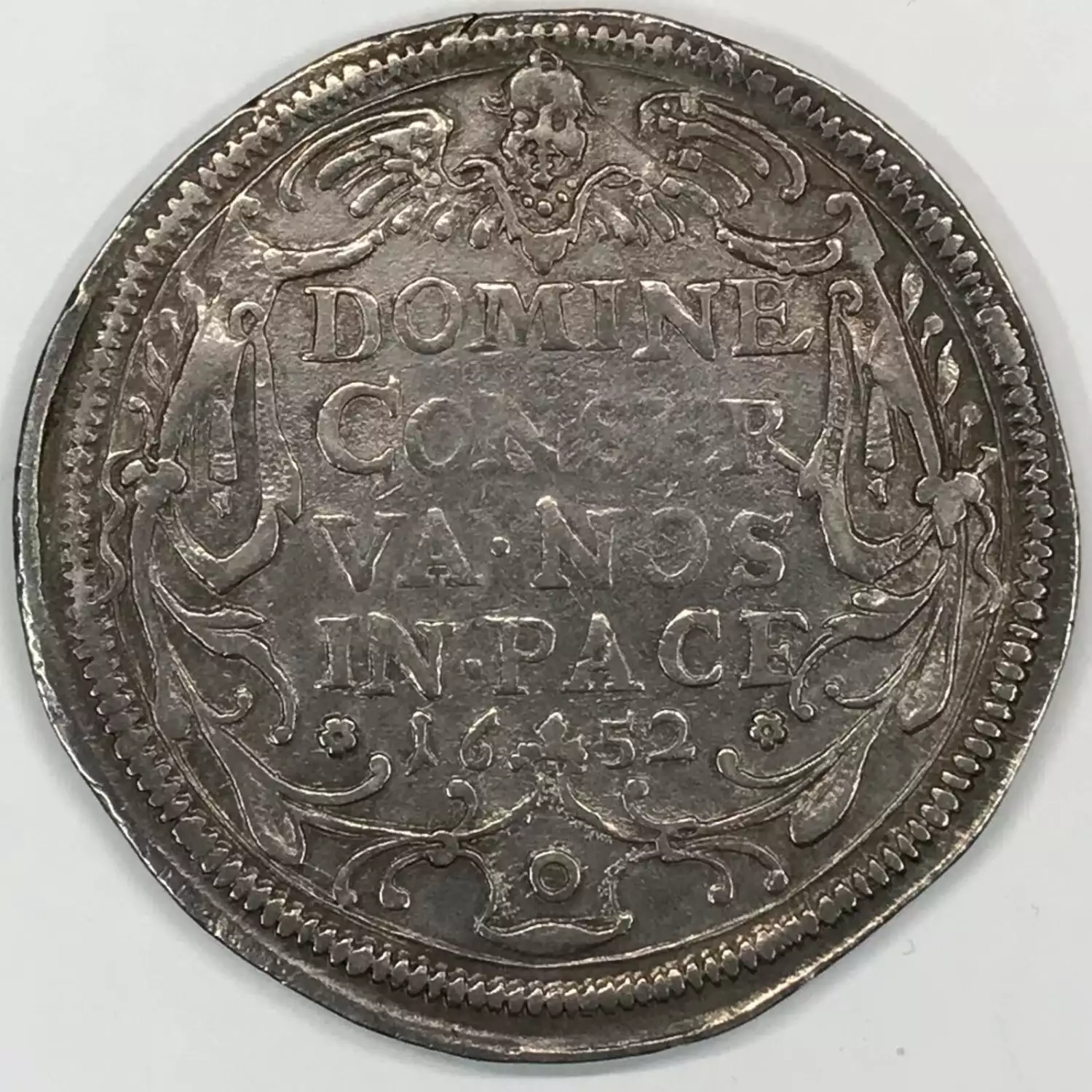 1652 Swiss Cantons Silver THALER - Old Pueblo Coin