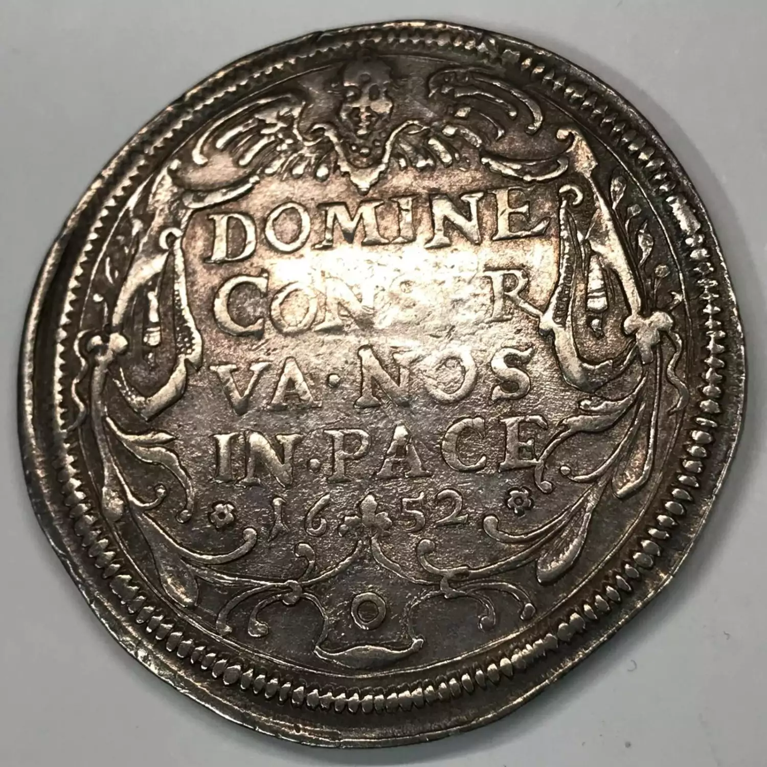 1652 Swiss Cantons Silver THALER - Old Pueblo Coin