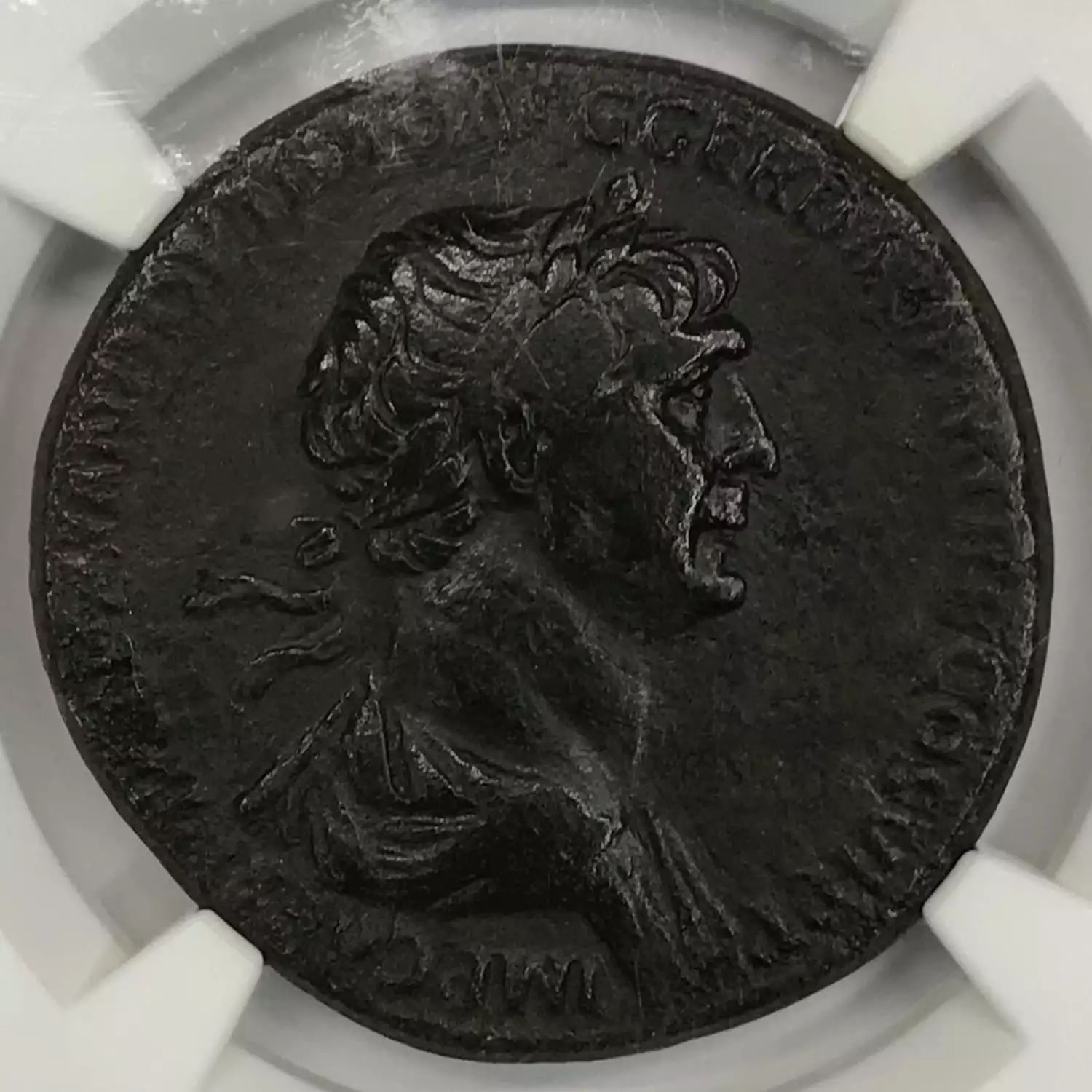 AD 98-117 Roman Imperial Ancient Coin NGC VF-Strike:-5/5-Surface:-3/5 ...