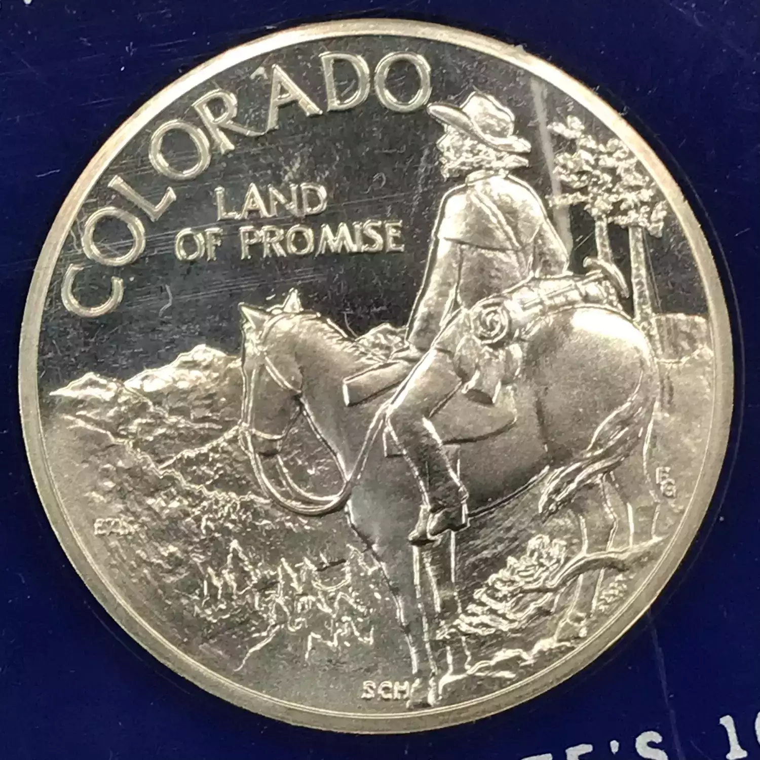 1976-D Silver Medal Colorado Centennial - Old Pueblo Coin