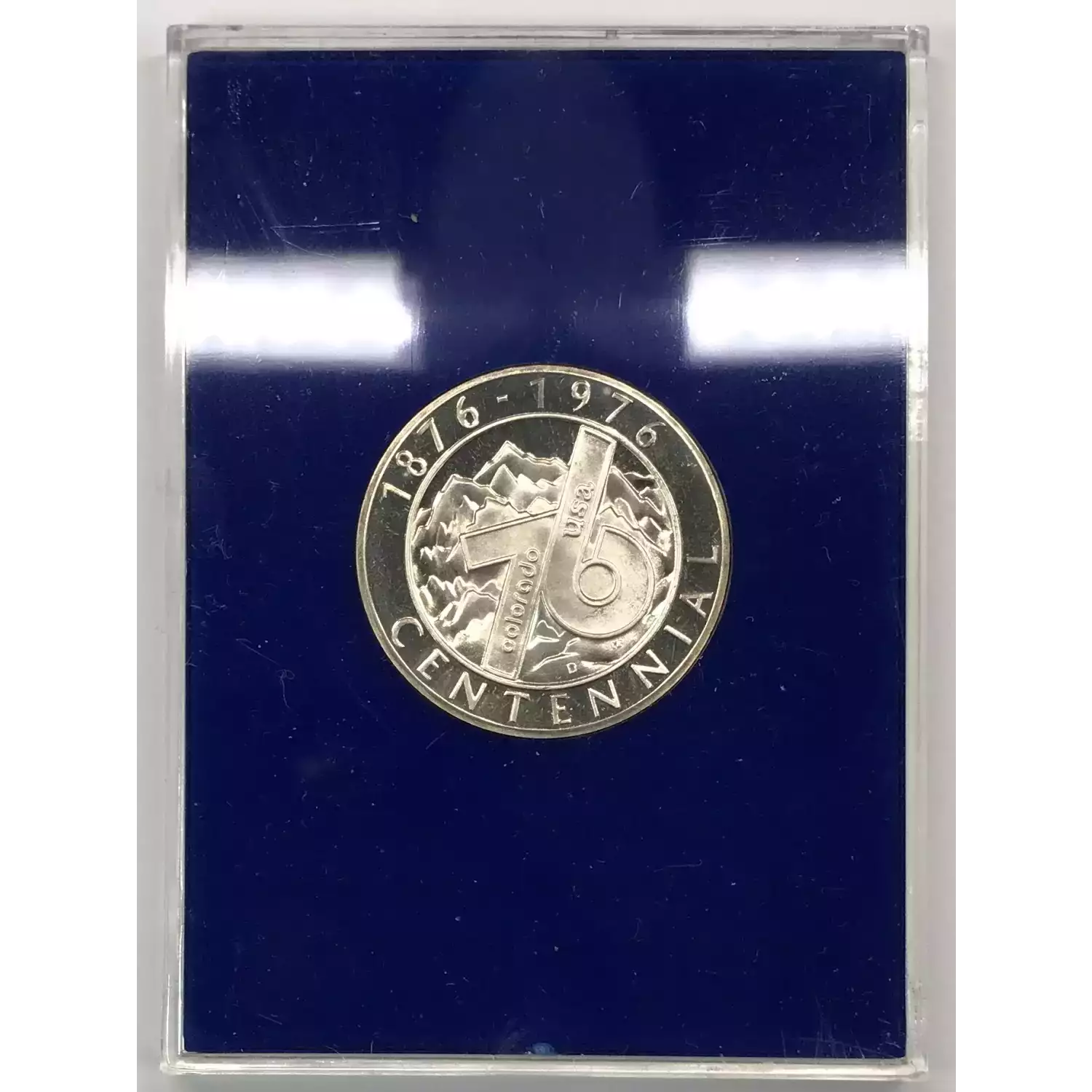 1976-D Silver Medal Colorado Centennial - Old Pueblo Coin