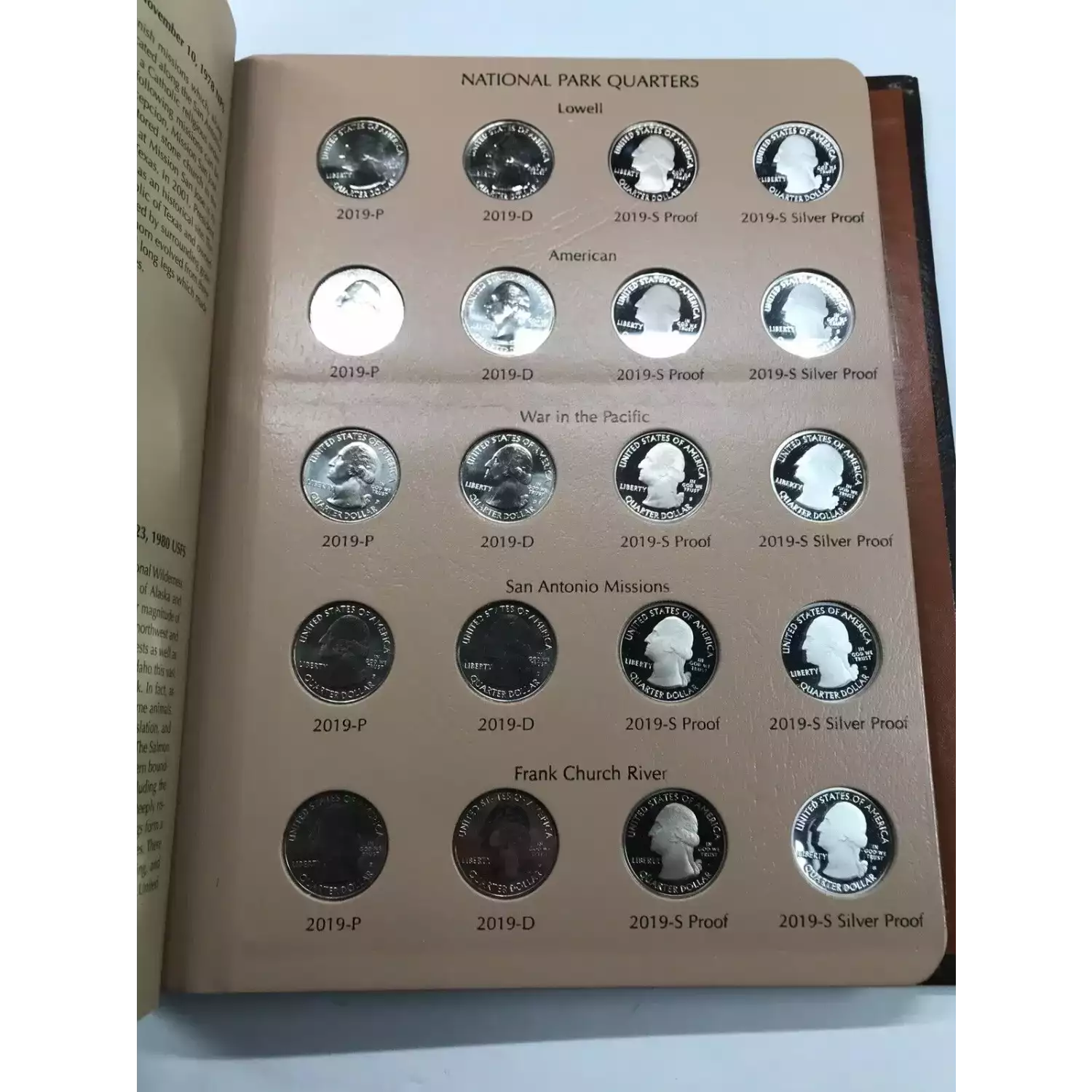 2016-2021 Silver ATB Quarter Dansco Album 8147 with 118 Coins - Old ...